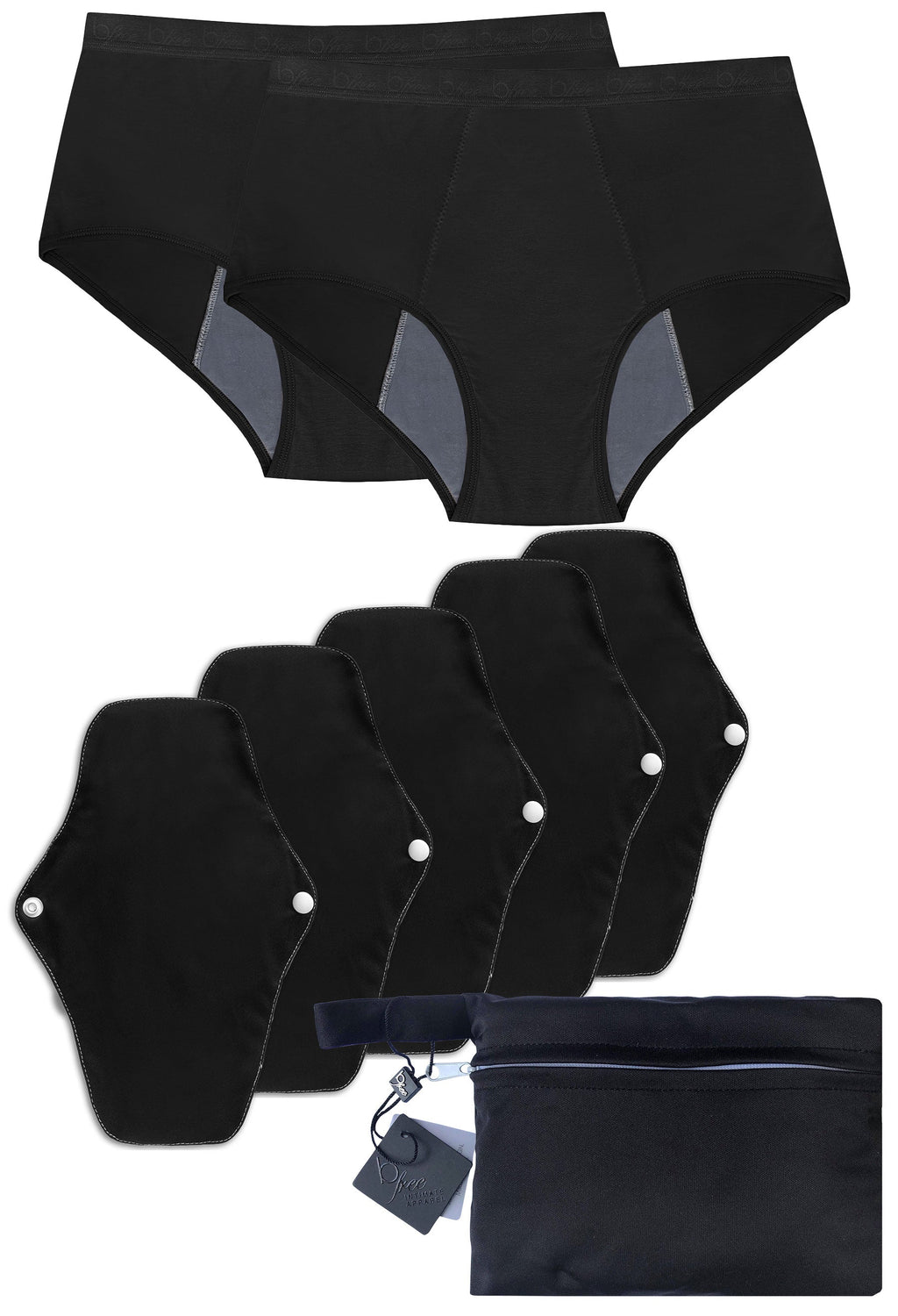Super Heavy Day Period & Moderate Bladder Leakage Set | B Free – B Free ...