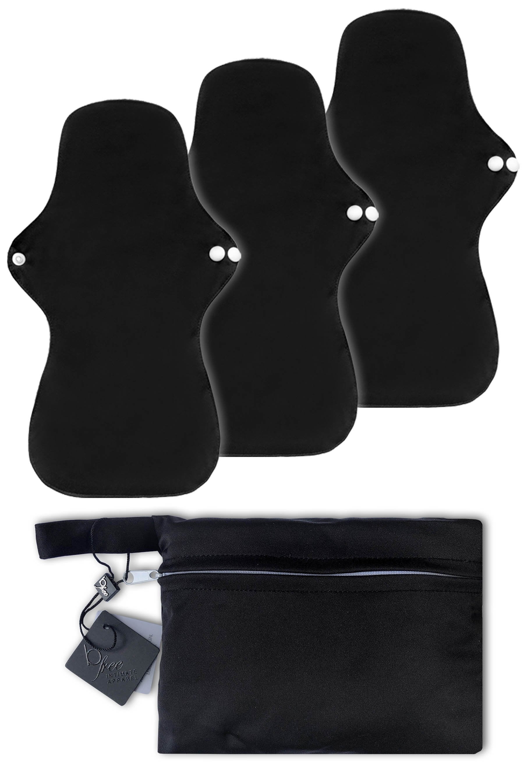 Eco Reusable Overnight Stay Dry Period Pads | 3 Pack | B Free AU – B ...